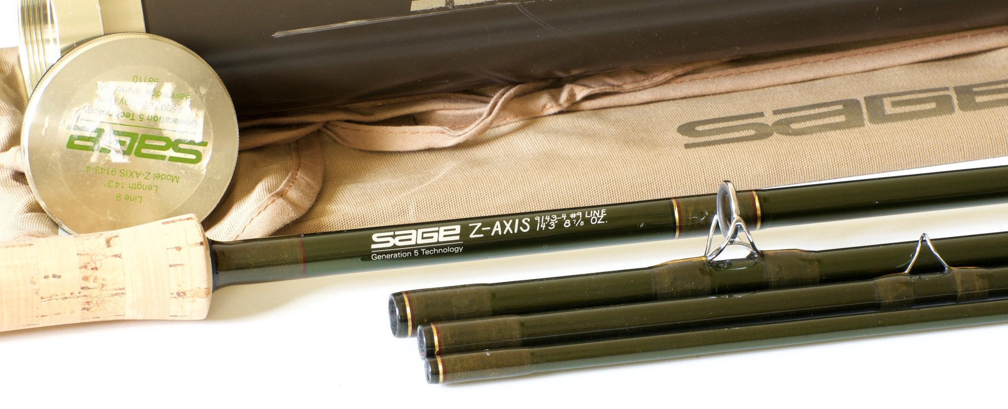 Sage Z-Axis 9143-4 14'3" #9wt Two-Handed Fly Rod - Spinoza Rod Company
