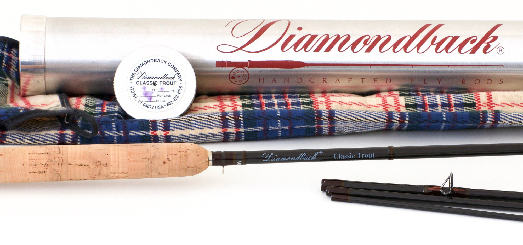 Diamondback - Classic Trout 9' 4-5wt 4 pc. Graphite Fly Rod - Spinoza ...