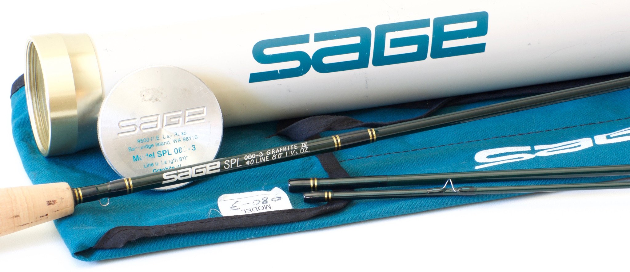 Sage SPL 8' 0wt Graphite IV Fly Rod - Spinoza Rod Company