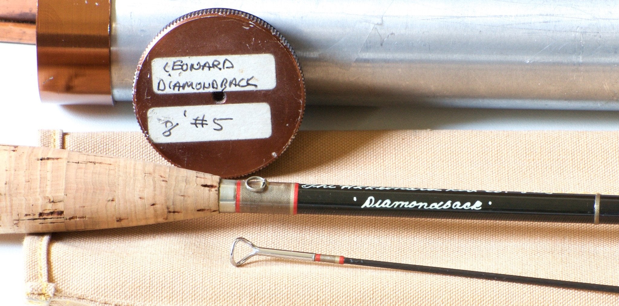 Leonard, H.L. - Diamondback Graphite Fly Rod - 8' 5wt - Spinoza Rod Company