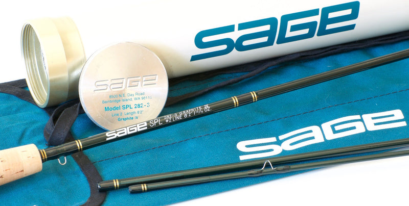 Sage SPL 8'2" 2wt Graphite IV Fly Rod - Spinoza Rod Company