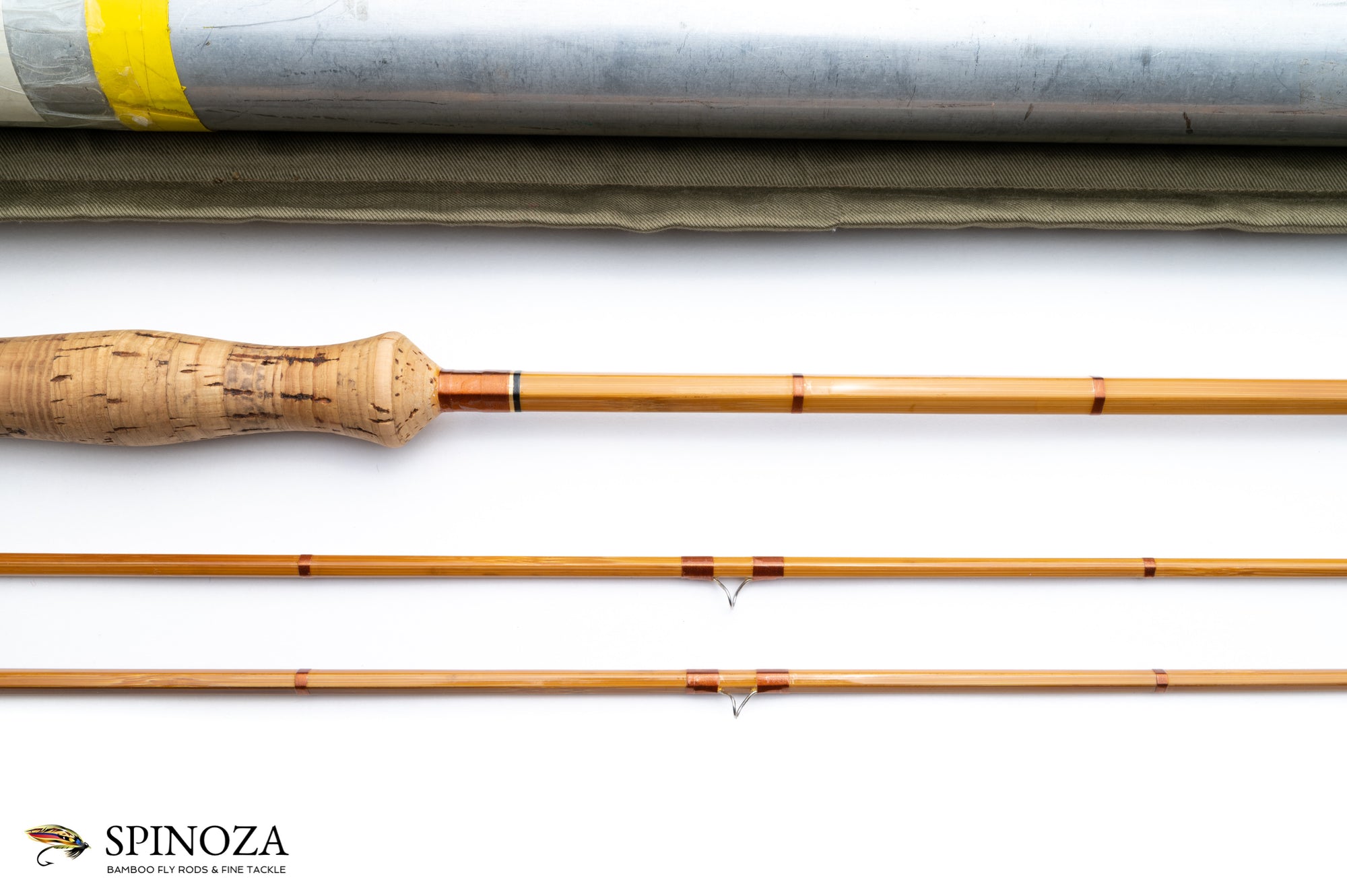 EC Powell Bamboo Fly Rod 8'6" 2/2 #5 - Spinoza Rod Company