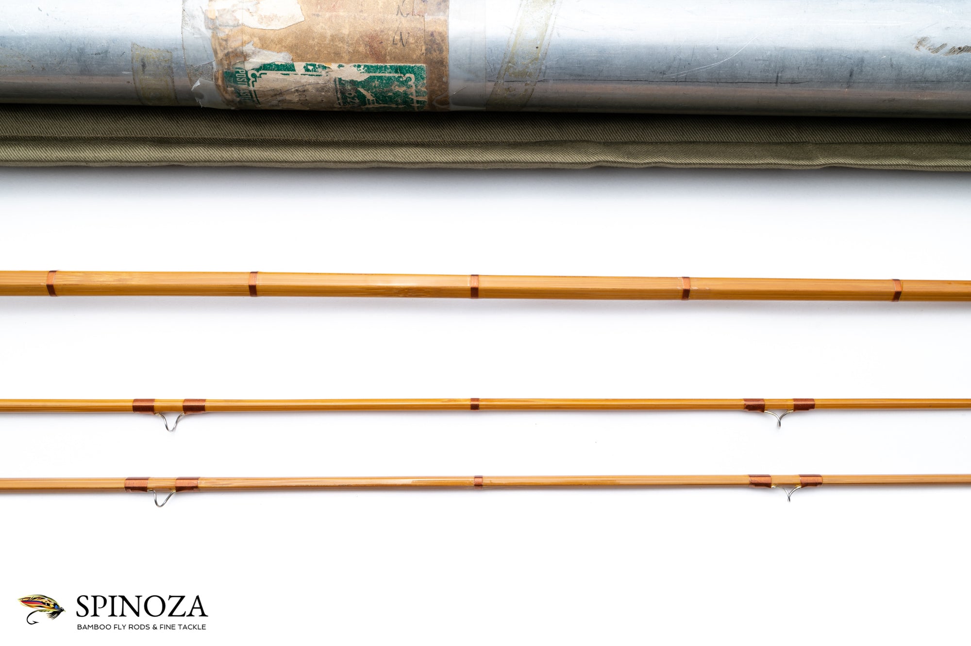 EC Powell Bamboo Fly Rod 8'6" 2/2 #5 - Spinoza Rod Company