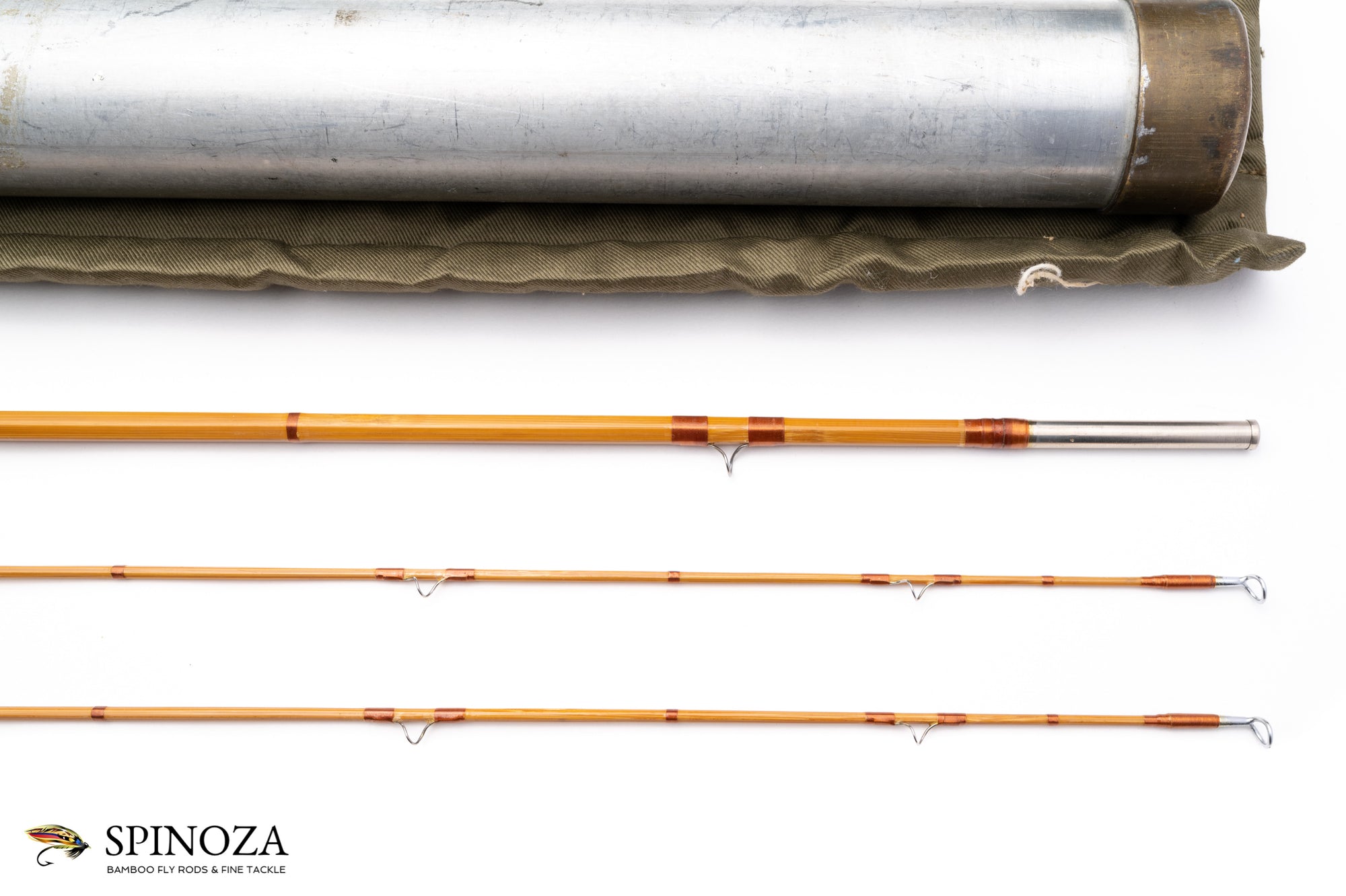 EC Powell Bamboo Fly Rod 8'6" 2/2 #5 - Spinoza Rod Company