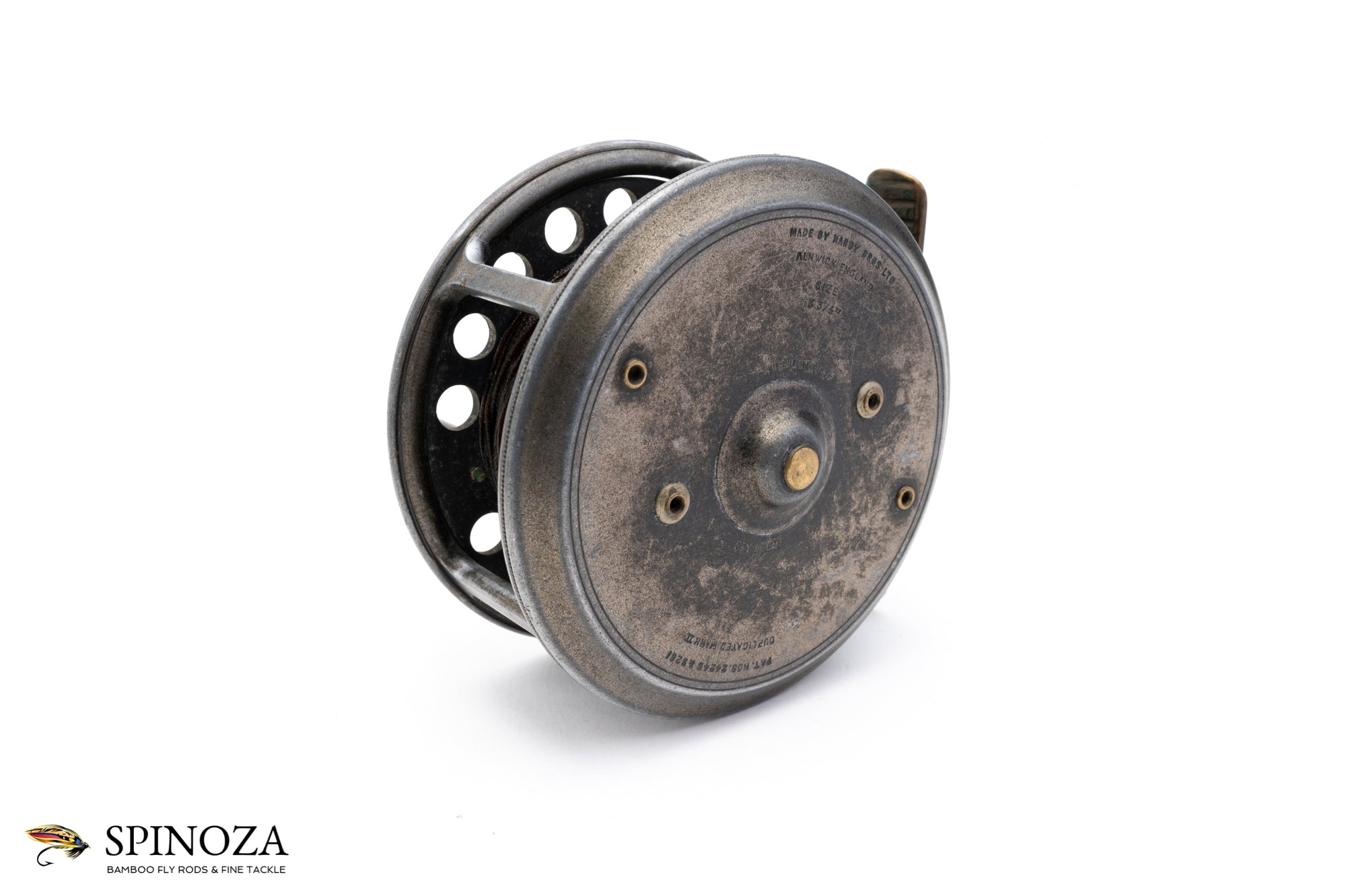 Hardy Salmon Uniqua Fly Reel 3 3/4" - Spinoza Rod Company