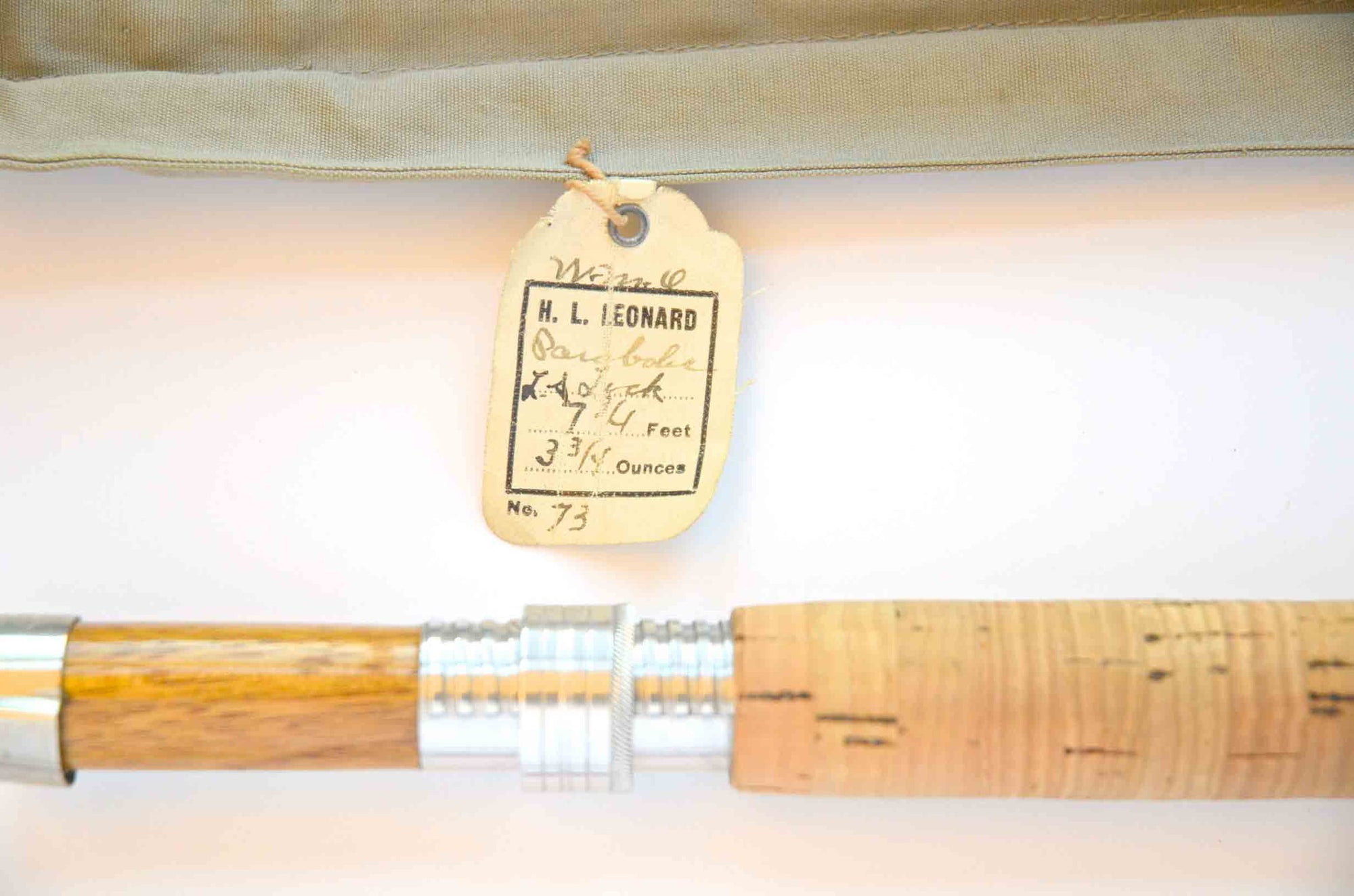 Leonard Parabolic Fly Rod 7'11" 2/2 3.75 oz - Spinoza Rod Company