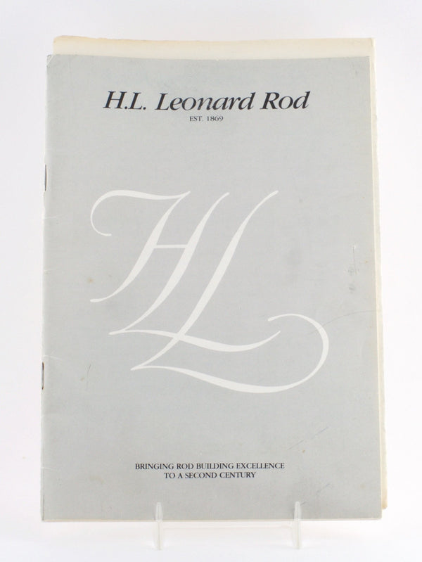 Leonard Rod Co. 1984 Catalog - Spinoza Rod Company