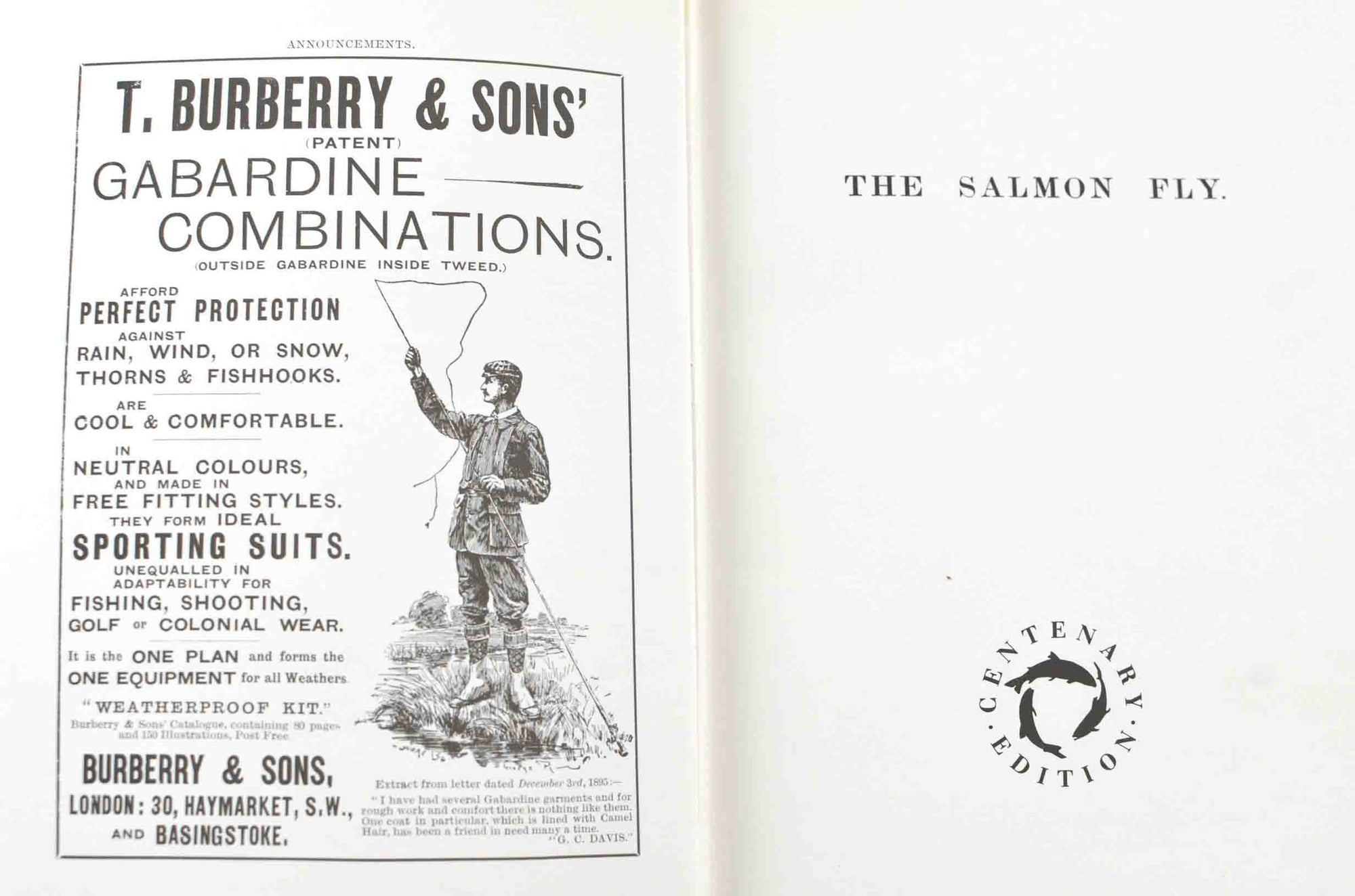 The Salmon Fly Centenary Edition by George M. Kelson - Spinoza Rod Company