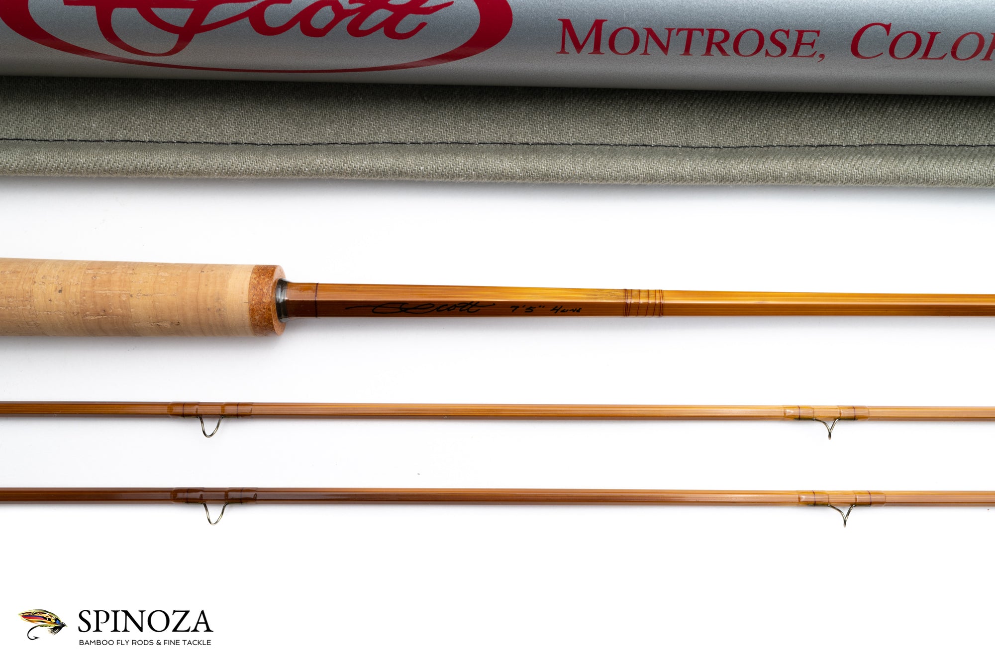 Scott / Bernard Ramanauskas Bamboo Fly Rod 7' 2/2 #4 - Spinoza Rod Company