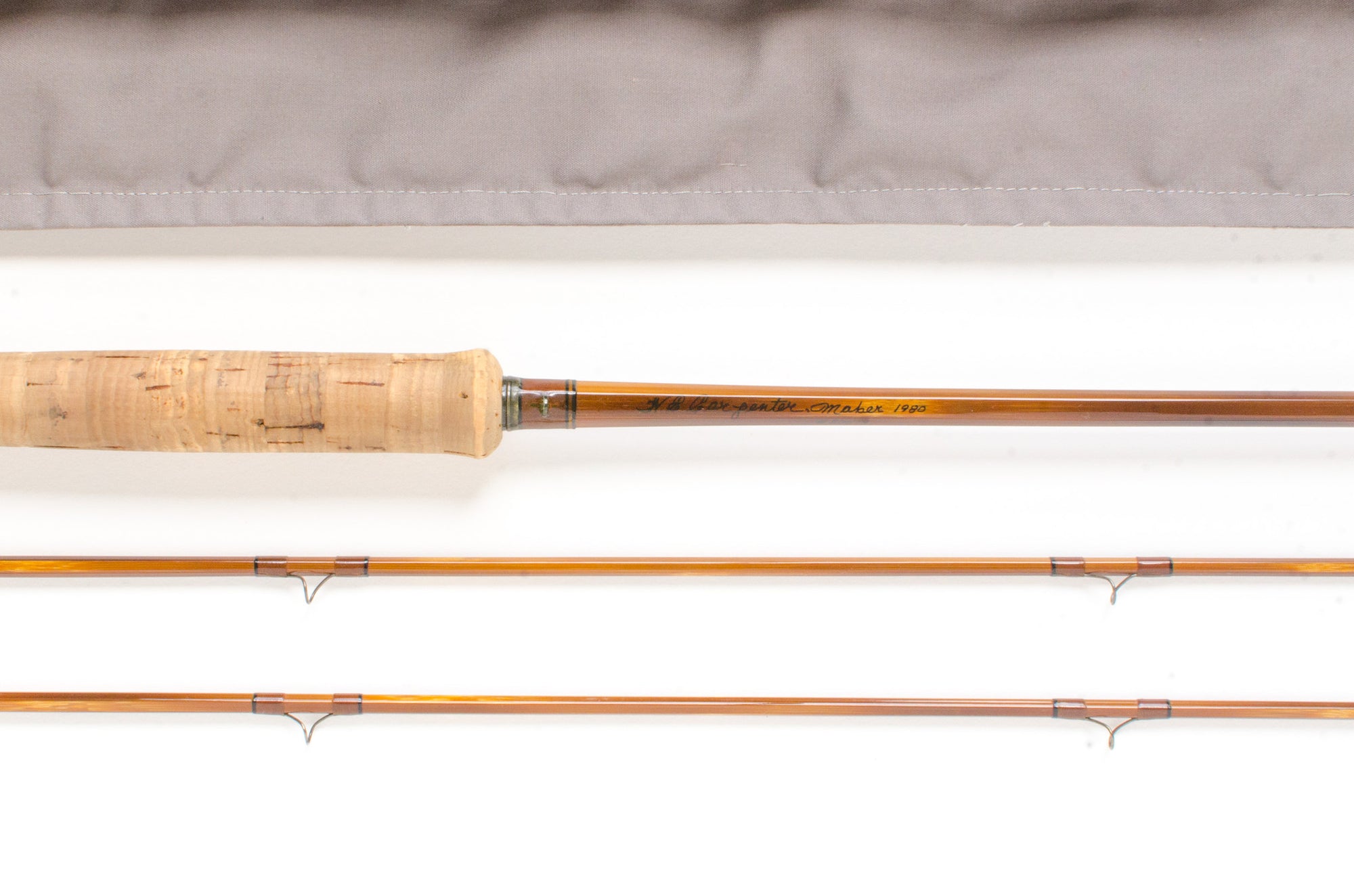 Walt Carpenter Browntone Fly Rod 7'3" 2/2 #4 - Spinoza Rod Company